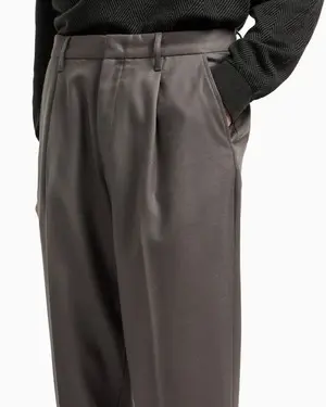 Emporio Armani Stretch-twill Trousers