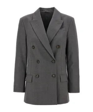 Brunello Cucinelli Double Breasted Blazer