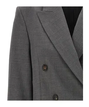 Brunello Cucinelli Double Breasted Blazer