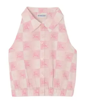 Burberry Checkerboard Cotton Shirt