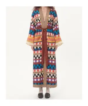 Valentino Garavani Polka Dot Print Robe