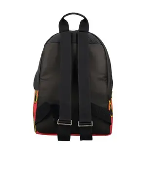 Palm Angels Flames Print Backpack