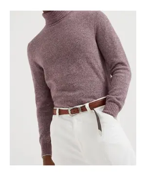 Brunello Cucinelli Roll Neck Knitted Jumper