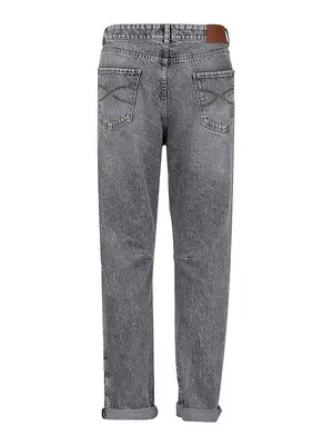 Brunello Cucinelli Stonewashed Straight-leg Jeans