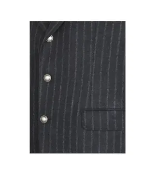 Brunello Cucinelli Single-breasted Striped Tailored Blazer