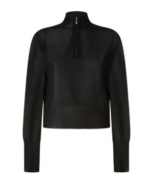 Pinko Textured Blouses