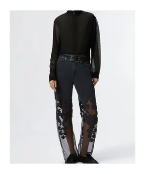 Pinko X Patrick Mcdowell Half-zip Blouse