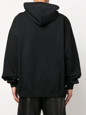 Vetements Logo Drawstring Hoodie