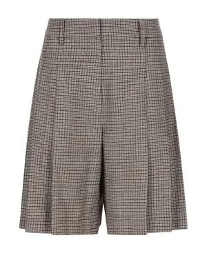 Brunello Cucinelli Plaid Bottoms For Women