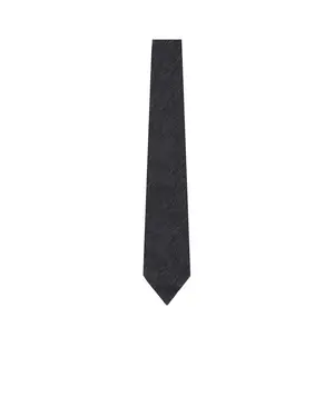 Brunello Cucinelli Denim Neck Tie - Black