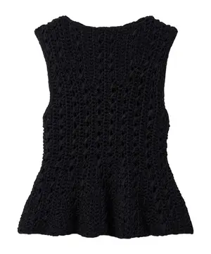 Khaite Yuka Crocheted Top