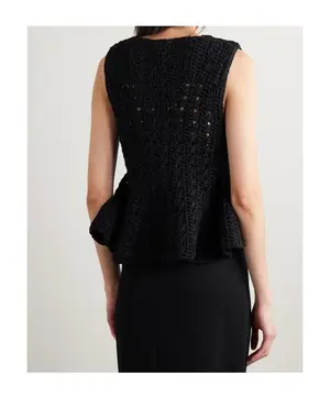 Khaite Yuka Crocheted Top