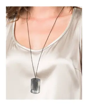 Brunello Cucinelli Statement Pendant Ball-chain Necklace