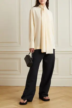 THE ROW Peony Long-sleeved Blouse