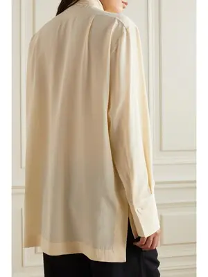 THE ROW Peony Long-sleeved Blouse