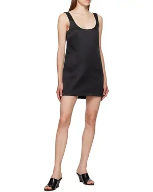 Khaite Sleeveless Satin Dress