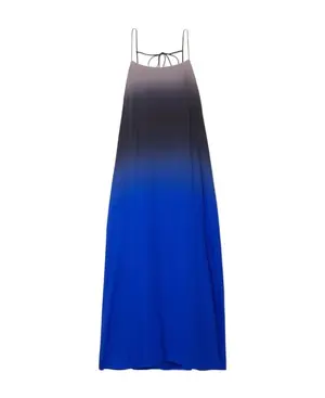 THE ROW Kula Gradient Maxi Dress