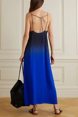 THE ROW Kula Gradient Maxi Dress