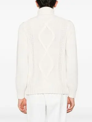 Brunello Cucinelli Roll Neck Knitted Jumper