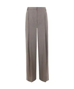 Brunello Cucinelli Pinstriped Tailored Trousers