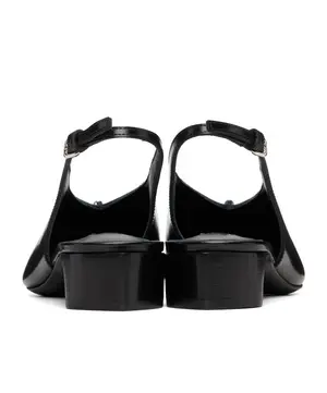 JIL SANDER Pearl-detail Slingback Pumps