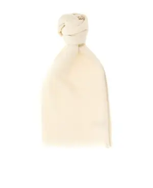 Brunello Cucinelli Metallic Trim Scarf - Nude