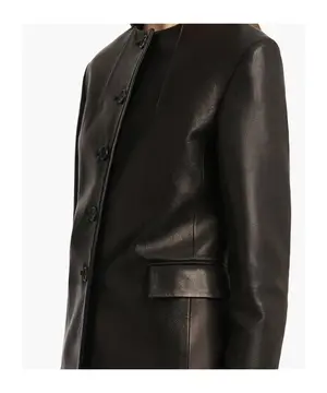 Khaite Jameson Leather Jacket