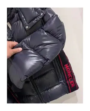 Moncler Lunetiere Short Down Jacket With Removable Hood And Drawstring Hem