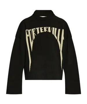 Rick Owens Intarsia-knit Crewneck Jumper