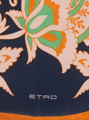 Etro Printed Halterneck Top