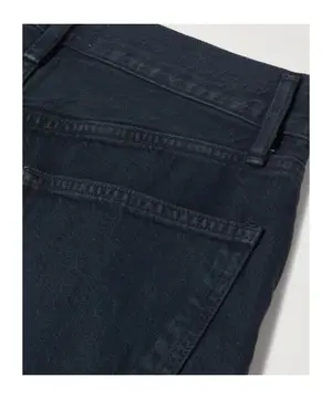 AGOLDE Luna Pieced Tapered Jeans - Darkdenim