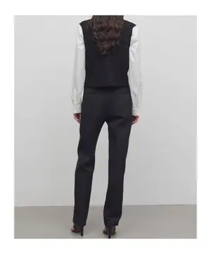 THE ROW Vesco Tailored Pleated Pants