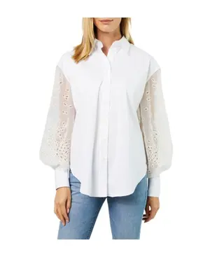 Brunello Cucinelli Embroidered Long Sleeve Shirt