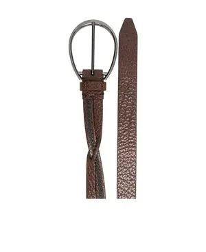 Brunello Cucinelli Twisted Leather Belt