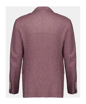 Brunello Cucinelli Single-breasted Puppytooth Blazer - Red