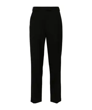 Brunello Cucinelli Tailored Slim Trousers With Monili Chain Detail