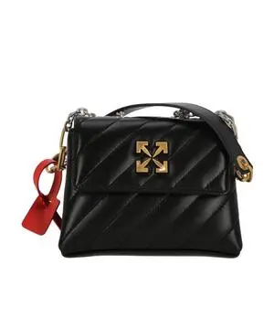 Off-White Logo Quilted Shoulder Bag