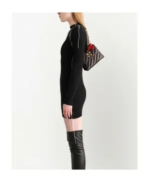 Off-White Logo Quilted Shoulder Bag