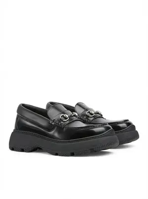 Gucci Horsebit Leather Loafers