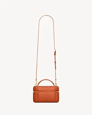 Saint Laurent Gaby Vanity Handbag - Brown