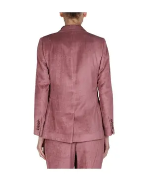 Brunello Cucinelli Single-breasted Blazer In Corduroy