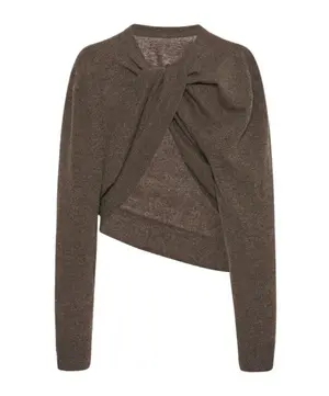 THE ROW Twisted Open-back Jumper