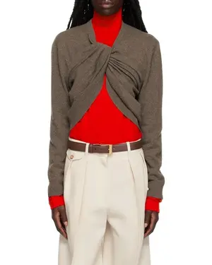 THE ROW Twisted Open-back Jumper