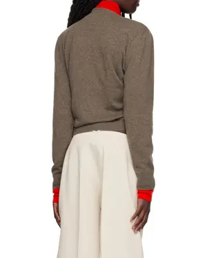 THE ROW Twisted Open-back Jumper