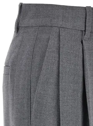 Brunello Cucinelli High-waist Pleated Trousers