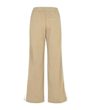 GOLDEN GOOSE Striped Logo Printed Track Pants - Beige