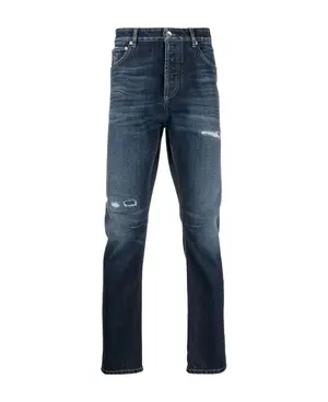 Brunello Cucinelli Low-rise Straight-leg Jeans