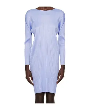 Issey Miyake Monthly Colors August Long Sleeve Dress