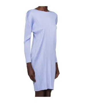 Issey Miyake Monthly Colors August Long Sleeve Dress