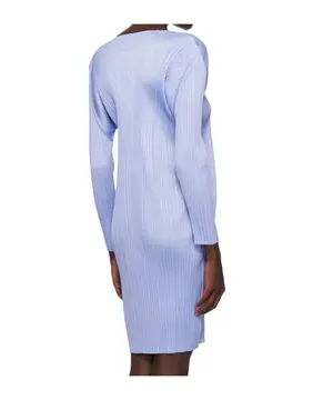 Issey Miyake Monthly Colors August Long Sleeve Dress